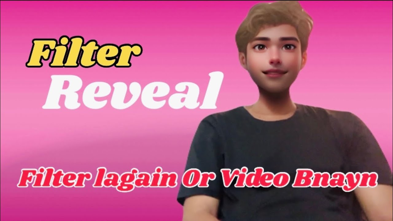 How to Use Cartoon Filter for Youtube Videos ~New Filter ~Face Filter ...
