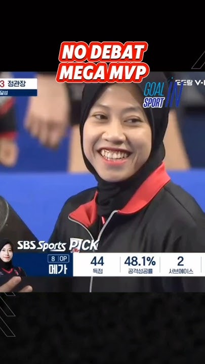 Mega MVP, Menyala Bosku 🔥🔥 Redsparks VS IBK Altos #megawatihangestri #ligavolikorea #volleyball ...