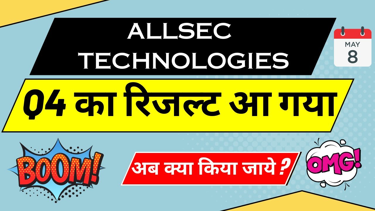 allsec technologies share latest news | allsec technologies share q4 ...