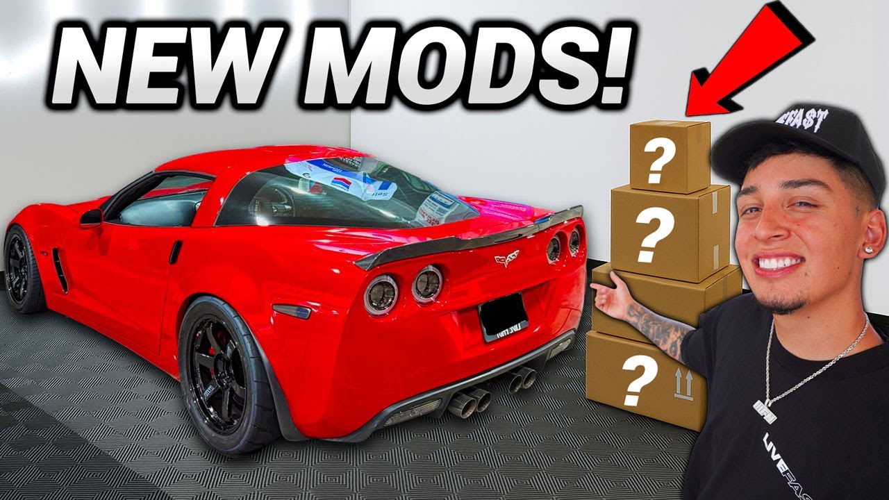 Corvette Z06 Gets Huge Transformation! New Mods Installed! - YouTube