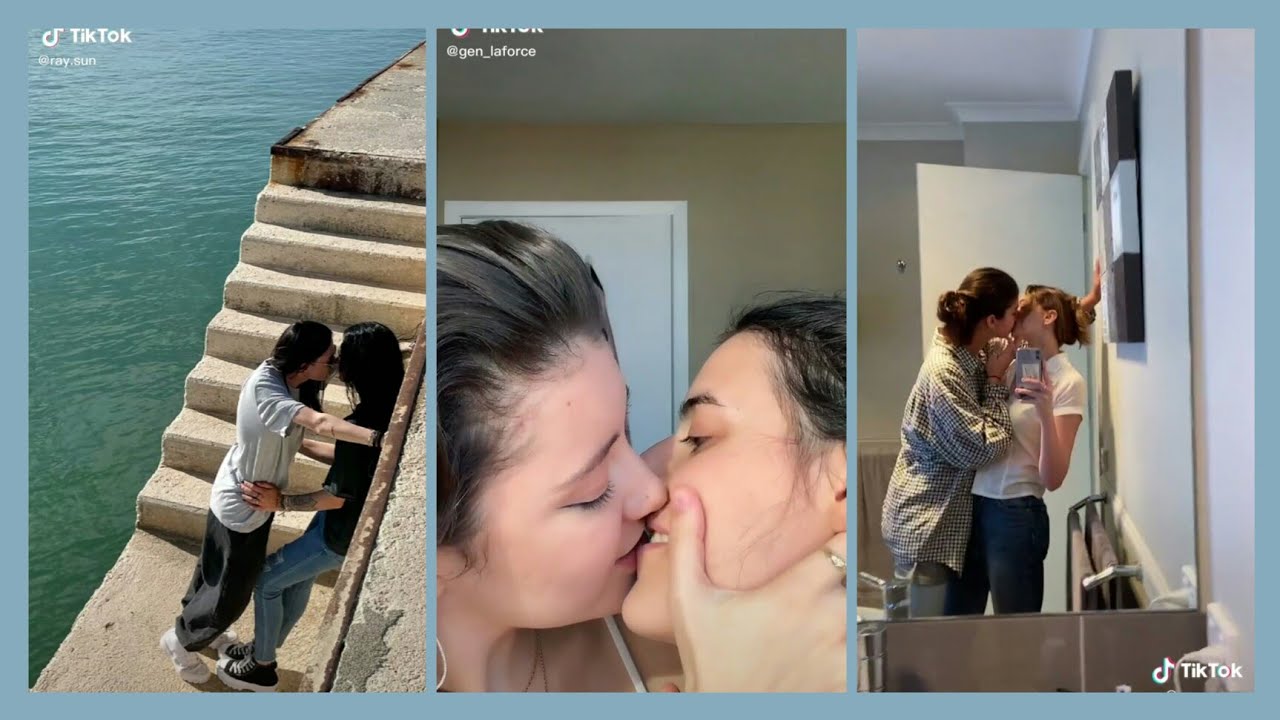 lesbian/bi (wlw) tiktok compilation 'cause you love her - YouTube