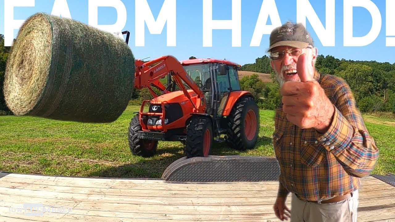 HE'S AN 86 YEAR-OLD FARM HAND! - YouTube