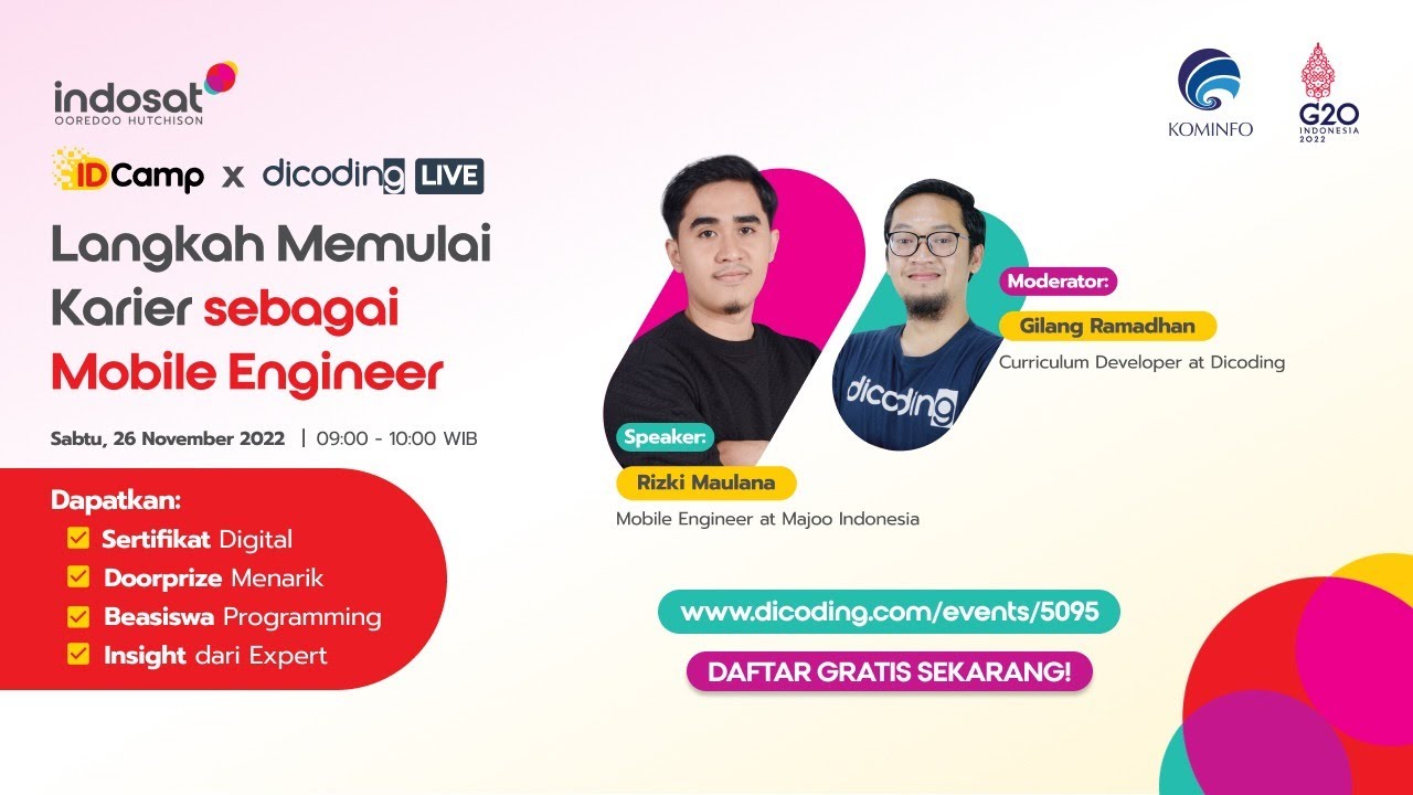 Langkah Memulai Karier sebagai Mobile Engineer - YouTube