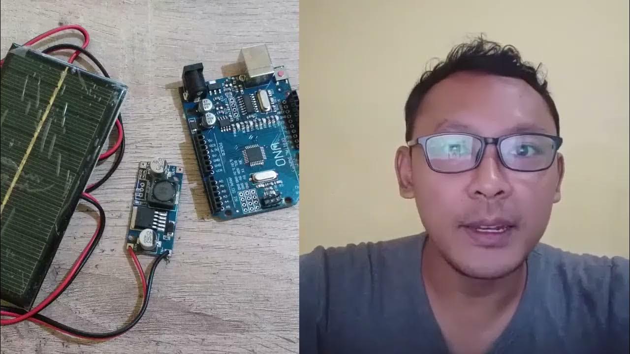 Eksperimen mencoba mentenagai Arduino dengan menggunakan Panel Surya murahan - YouTube
