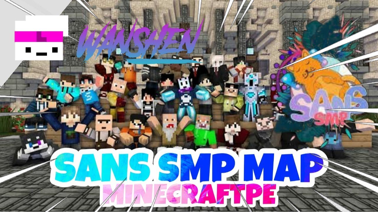Sans SMP S4 MC Map Download | Minecraft 1.16++ [Map Review] - YouTube