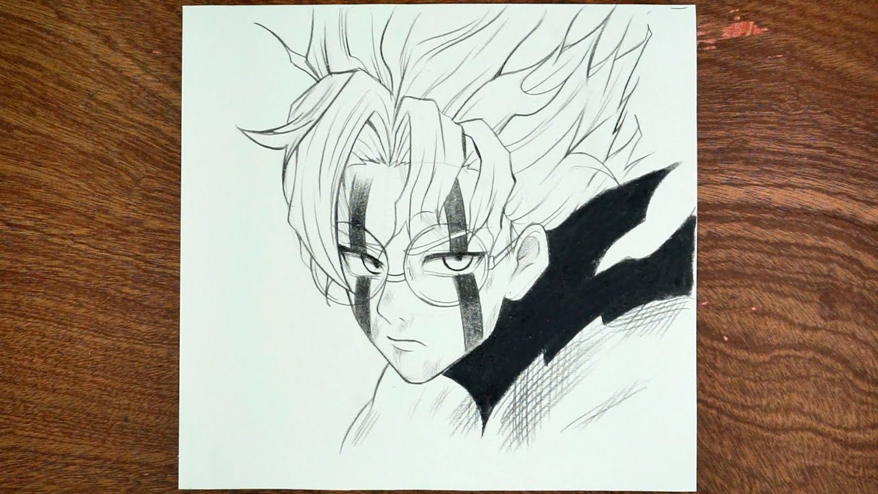 How to Draw Okarun Step by Step | Dandadan Pencil Art - YouTube