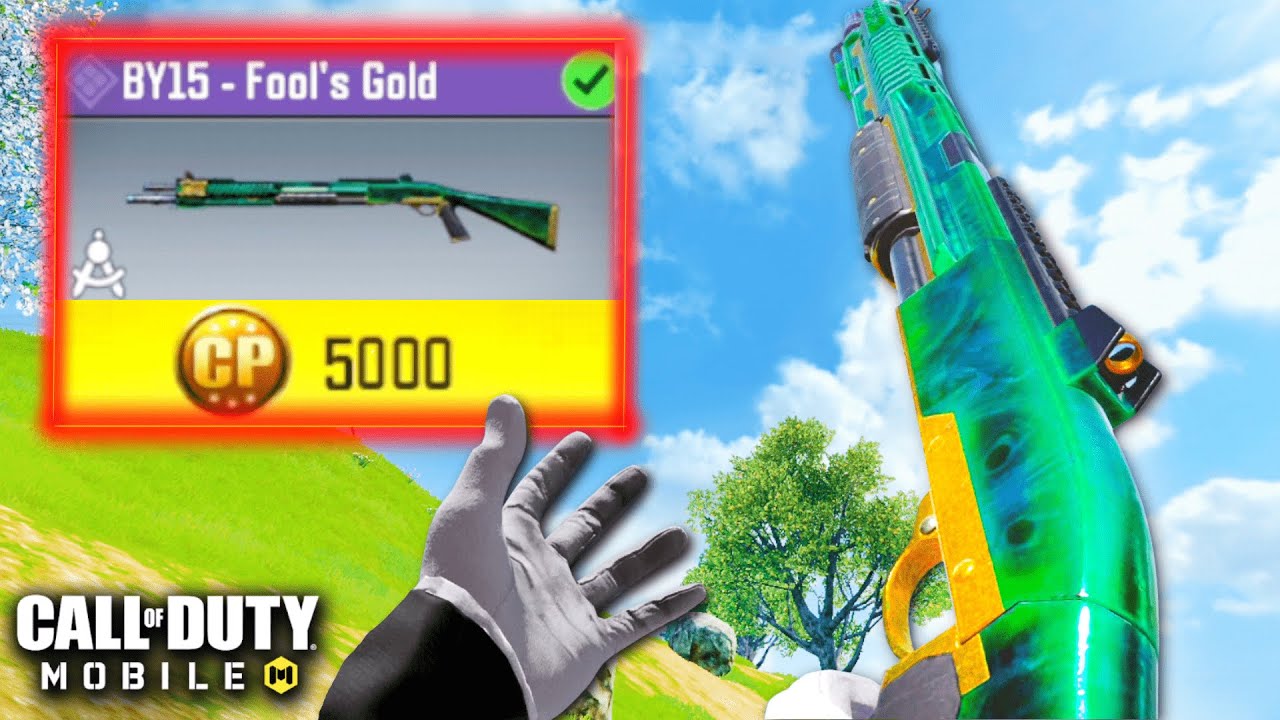 I SPENT $5,000 COD POINTS on FAKE GOLD SHOTGUN! | COD MOBILE - YouTube