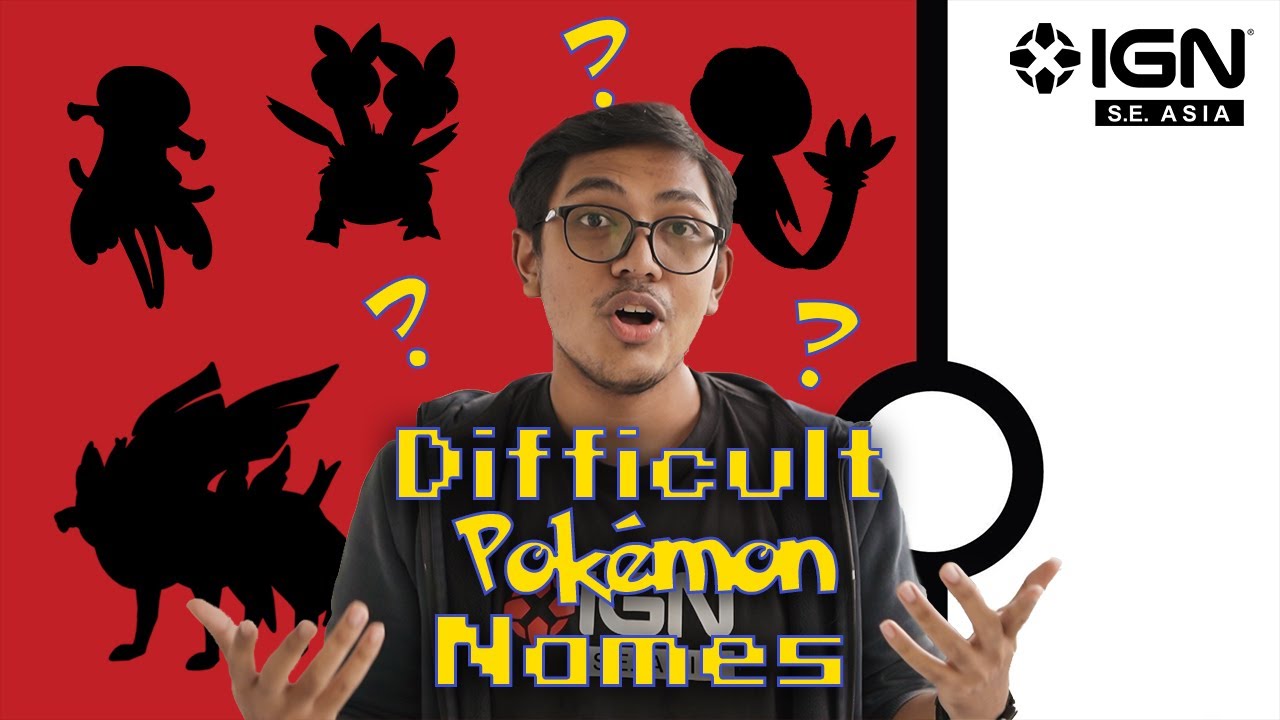 Gotta Name 'Em All! | A Pokémon Challenge - YouTube