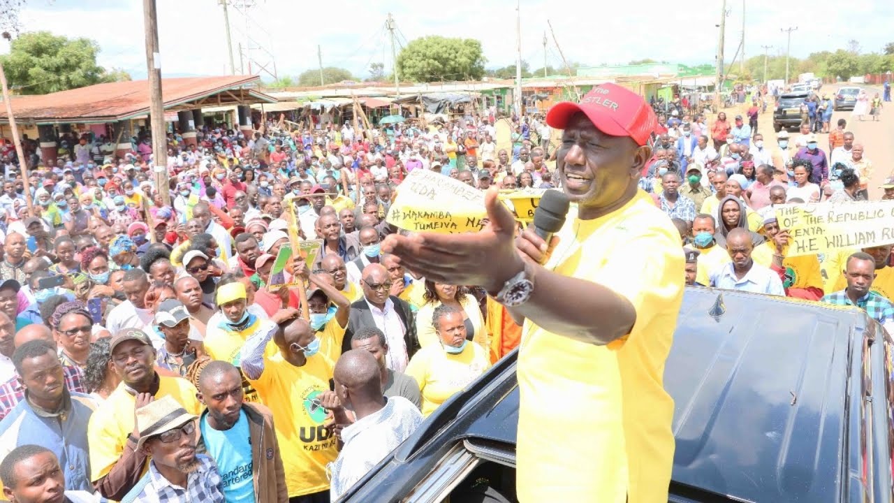 LIVE! DP RUTO RETURNS TO MAKUENI COUNTY!! SPEAKING IN MBUMBUNI, MBOONI ...