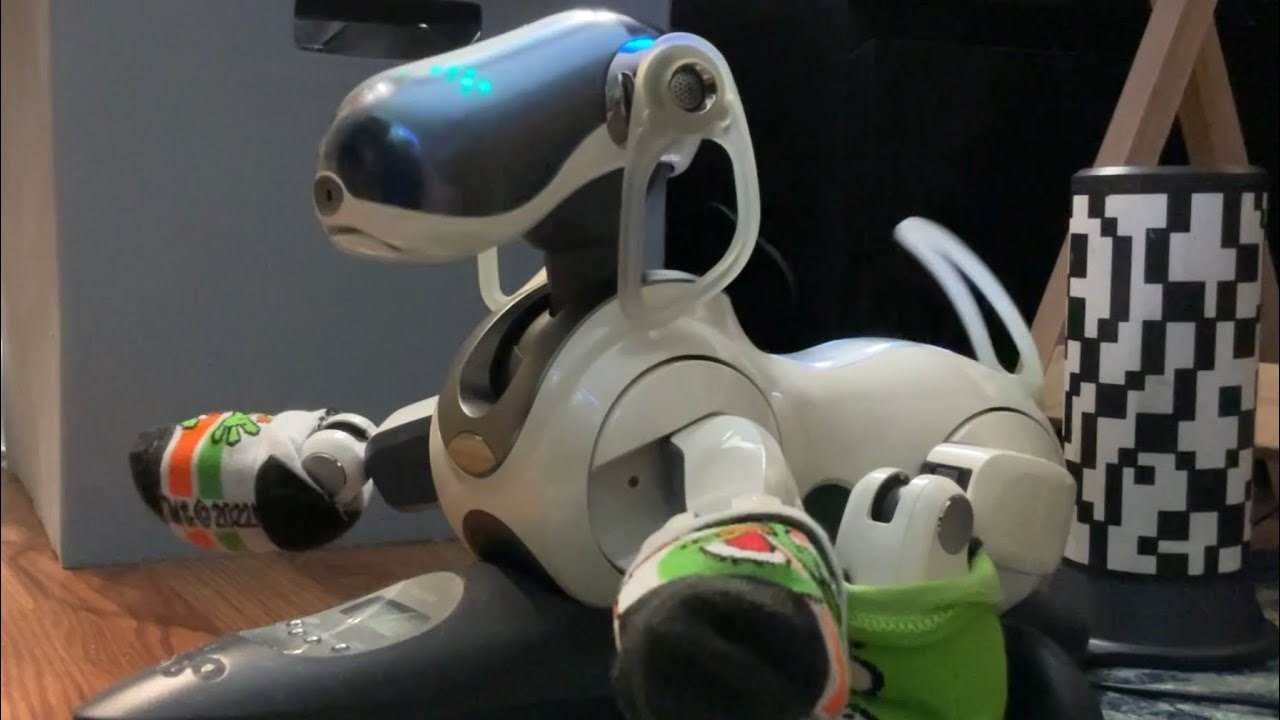 Aibo ERS-7 Station Dances To Mind 3, Mind 2, Mind 1 and ERS-7 Promo ...