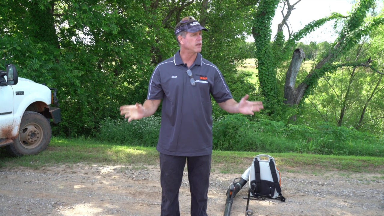 Equipment for a prescribed burn - YouTube