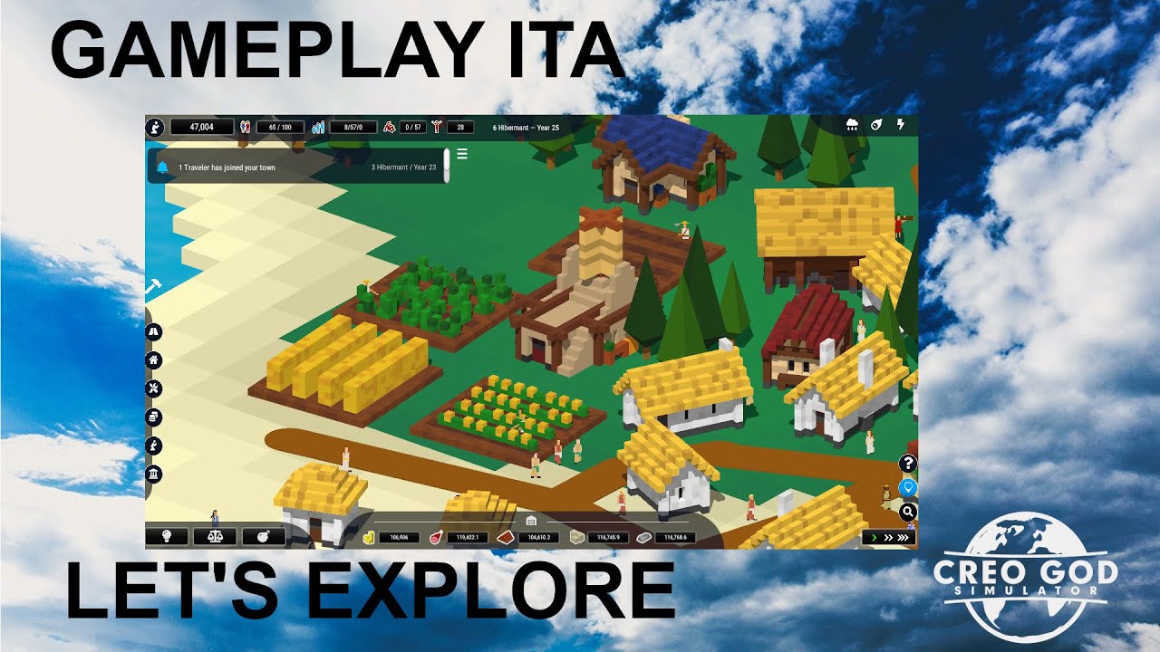 Let's Explore: CREO GOD SIMULATOR - GAMEPLAY ITA - YouTube