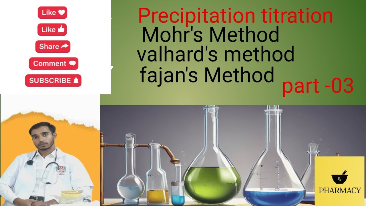 precipitation titration mahr's method valhard's method fajan's Method ...