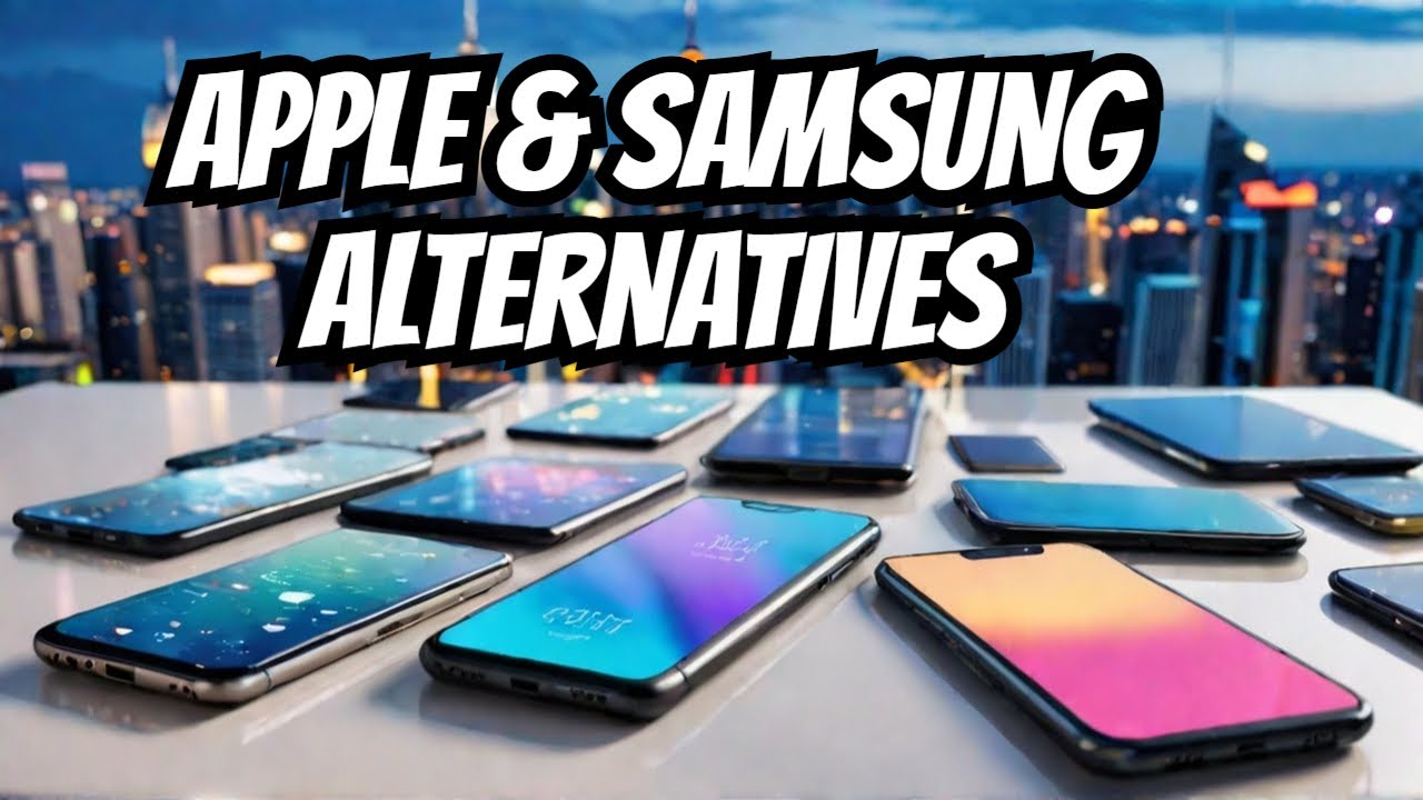 I tried to find the best phones of 2025 that are not Apple or Samsung ...