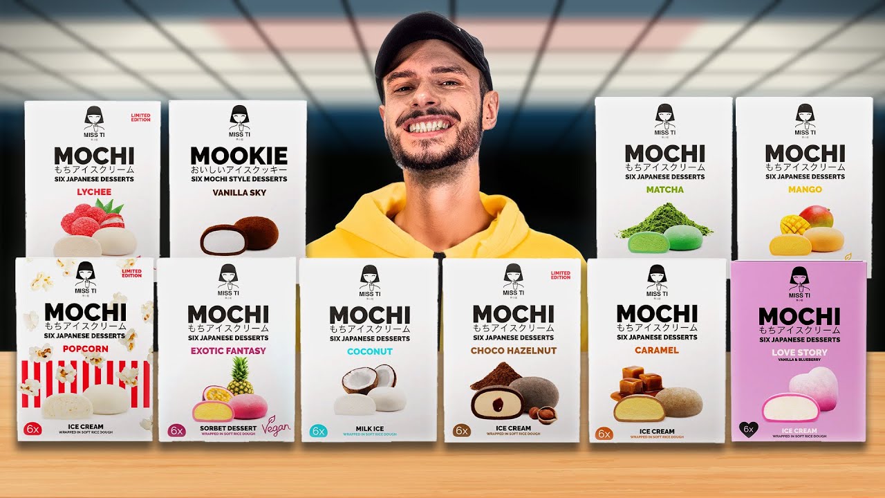 Zjedliśmy WSZYSTKIE SMAKI MOCHI QUEBONAFIDE - YouTube