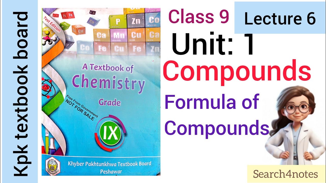 Compounds |Formula of Compound| lecture 6|#unit1 #class9chemistry # ...