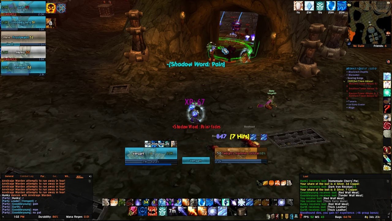 WoW: Classic - Wailing Caverns - YouTube