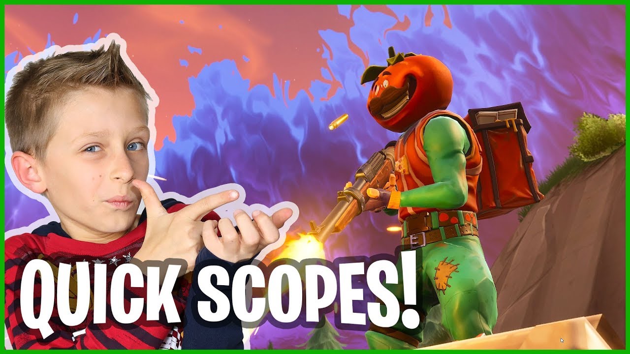 Quick Scopes with Hunting Rifle! - YouTube