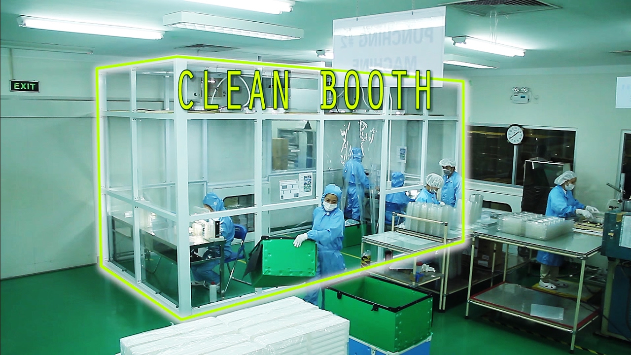 CLEAN BOOTH - www.kanepa.com.vn - YouTube