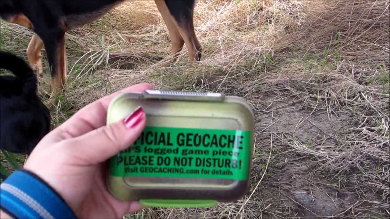 The Multi Scavenger Hunt Geocache Hybrid -How we planted it! - YouTube