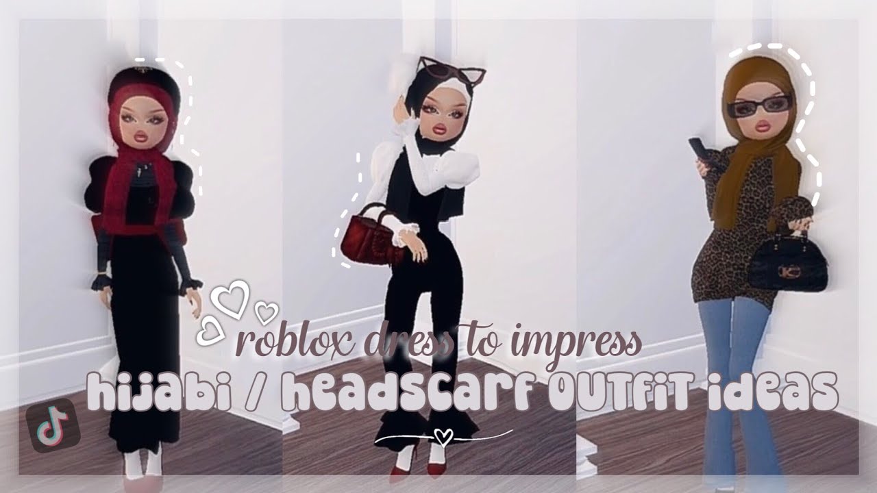 ROBLOX DRESS TO IMPRESS HIJAB + HEADSCARF OUTFIT IDEAS / ETERNXITY ...