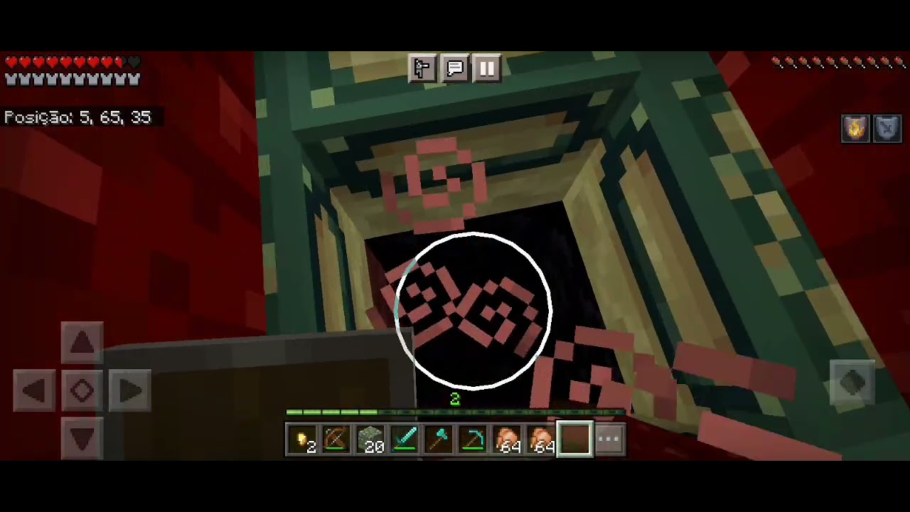 zerando o minecraft #5 fui pro nether - YouTube