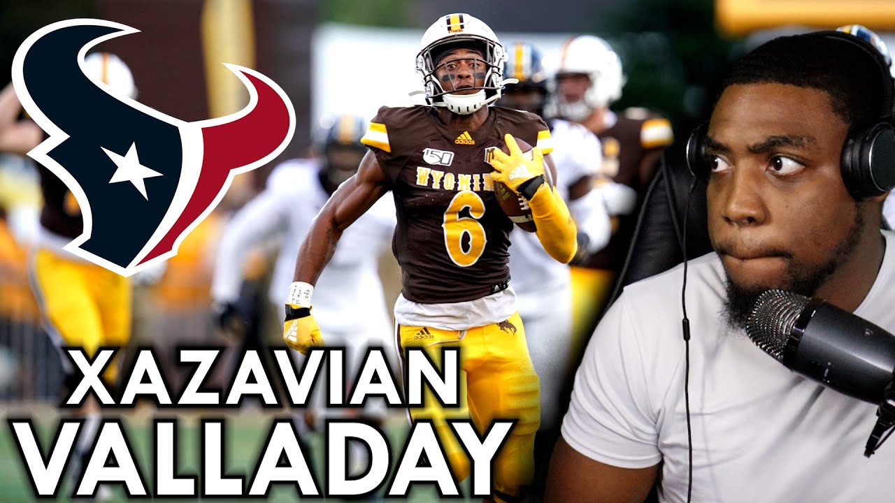 Xazavian Valladay (RB | Houston Texans) Highlights Reaction - YouTube