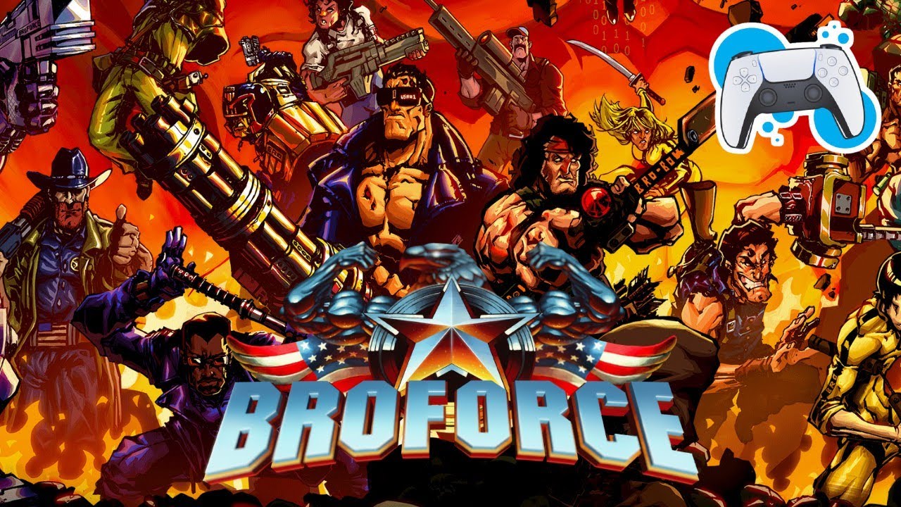 🎮[PS5] BROFORCE Un PIXEL ART COOP à 4 Fun & addictif a 1€49 ! - YouTube
