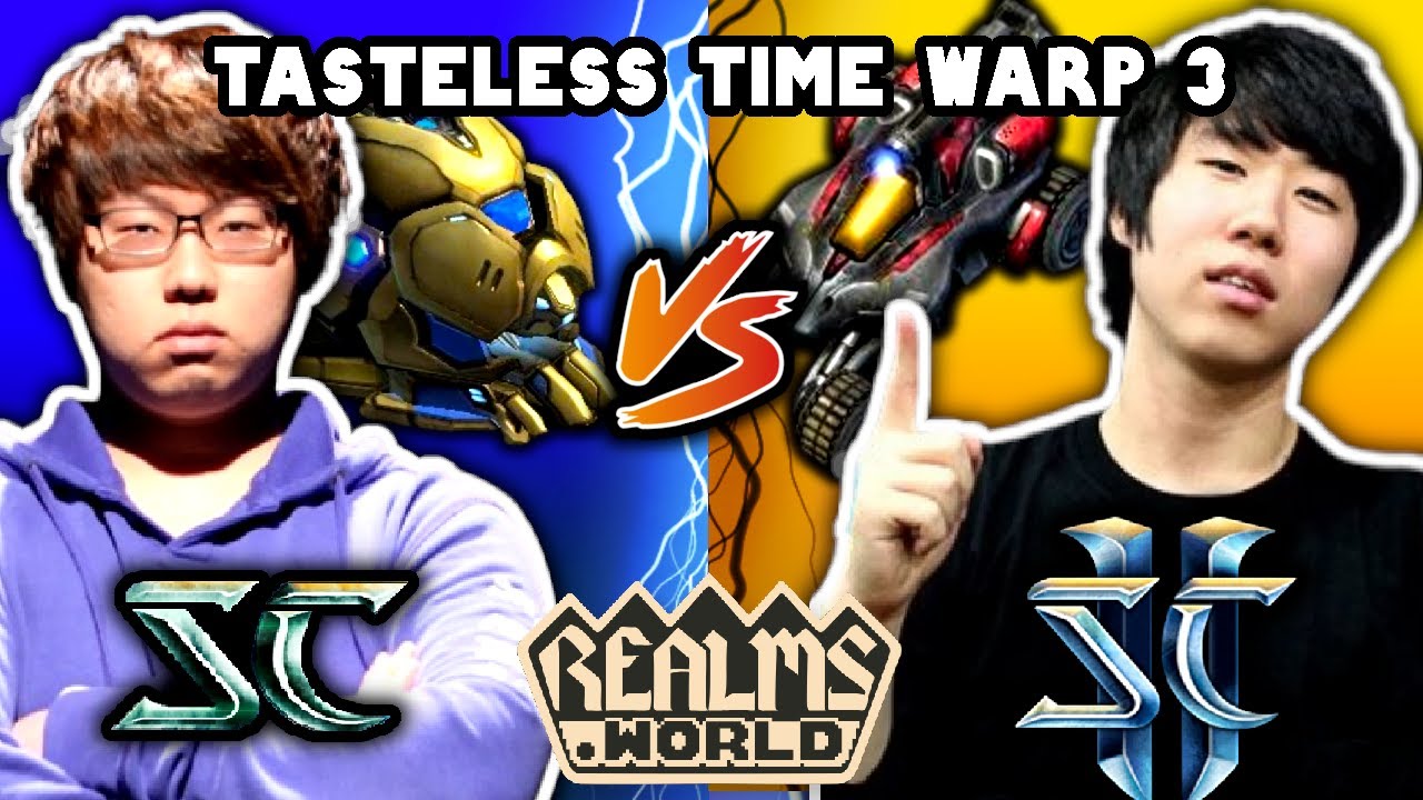 Tasteless Time Warp 3 • MC (SC1 Protoss) vs. MVP (SC2 Terran) - YouTube