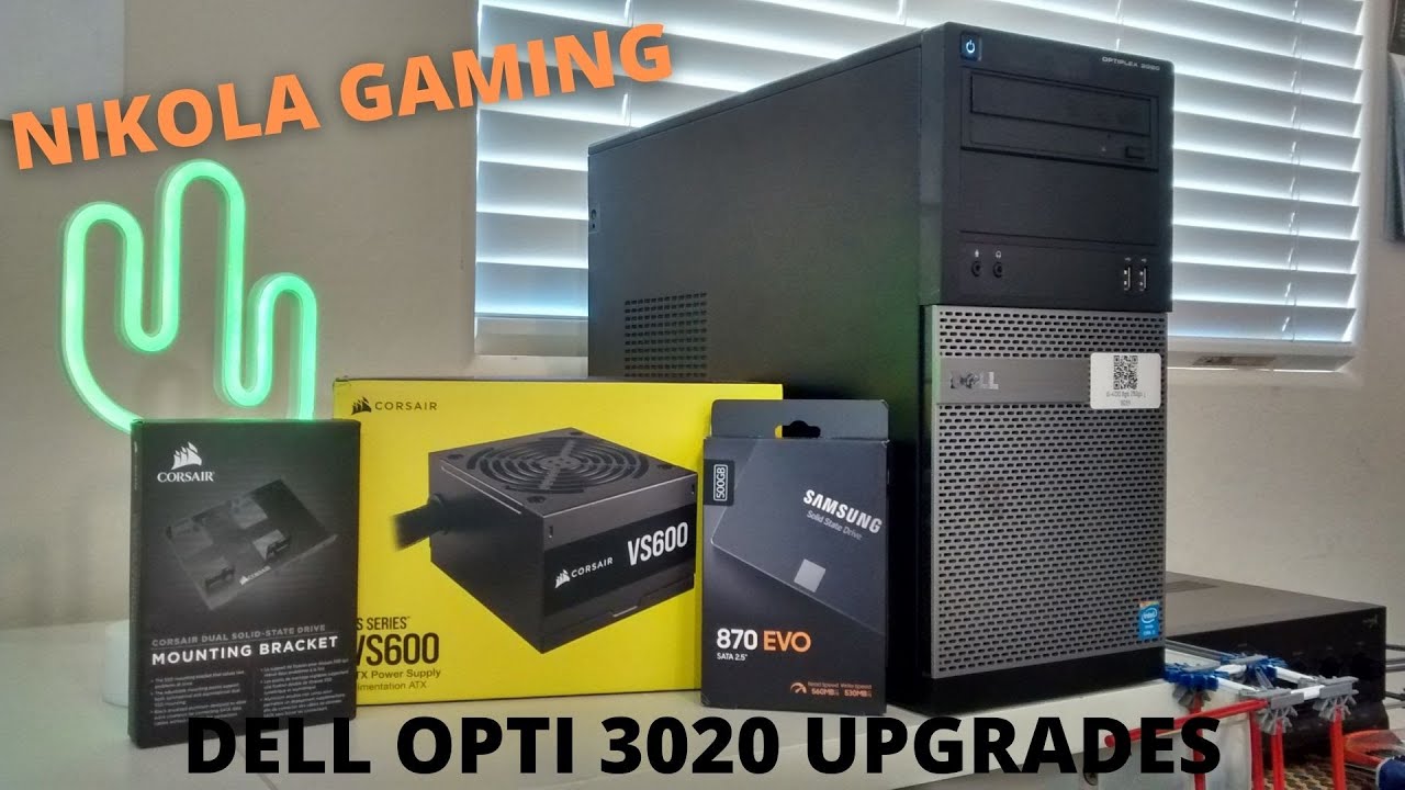 budget $300 gaming pc [Dell Optiplex 3020 upgrades] - YouTube