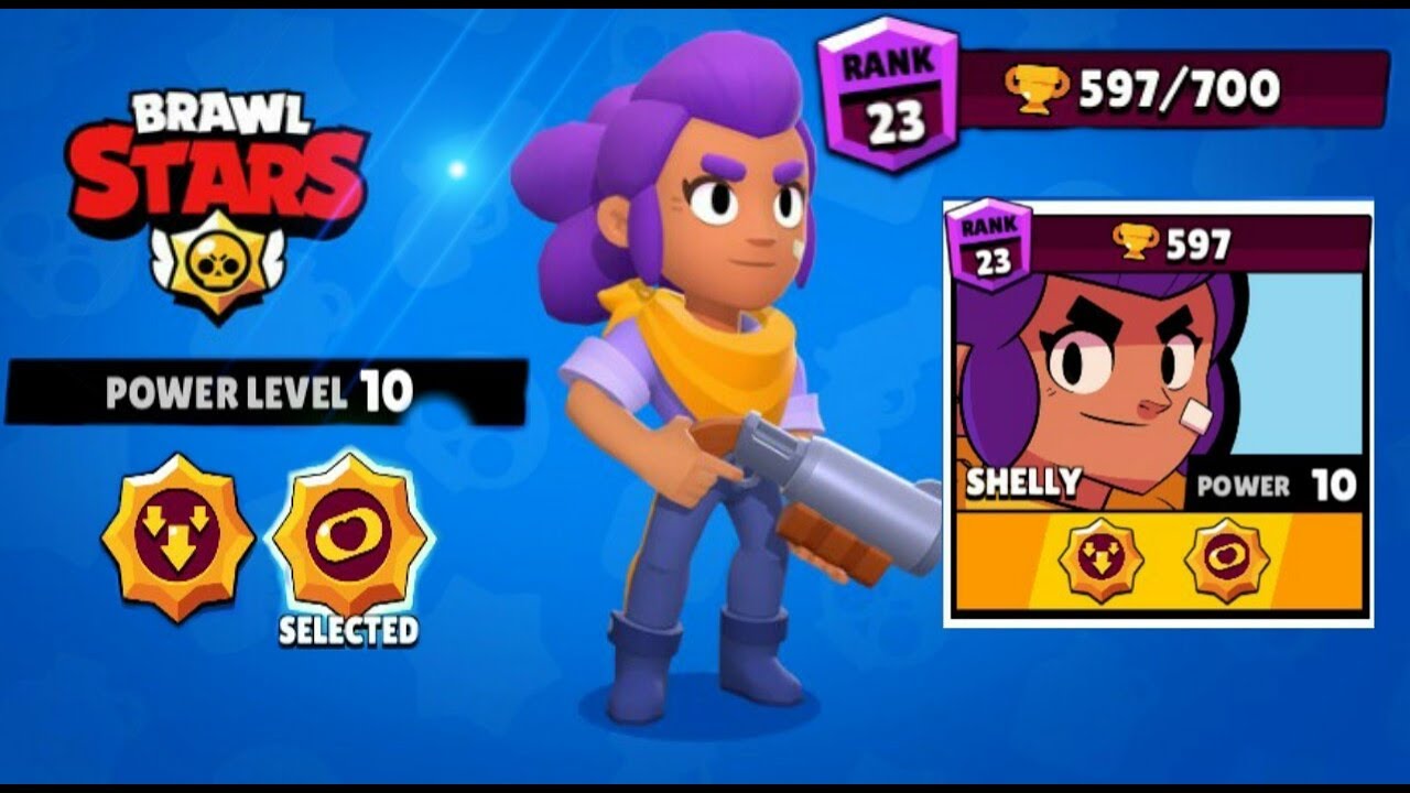 BRAWL STARS IN SHELLY STAR POWER BAND AID GAMEPLAY SOLO SHOWDOWN - YouTube