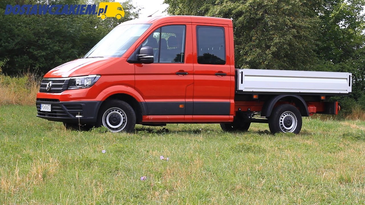 Test: VW Crafter 2.0 TDI 140 KM – doka z otwartą skrzynią - YouTube