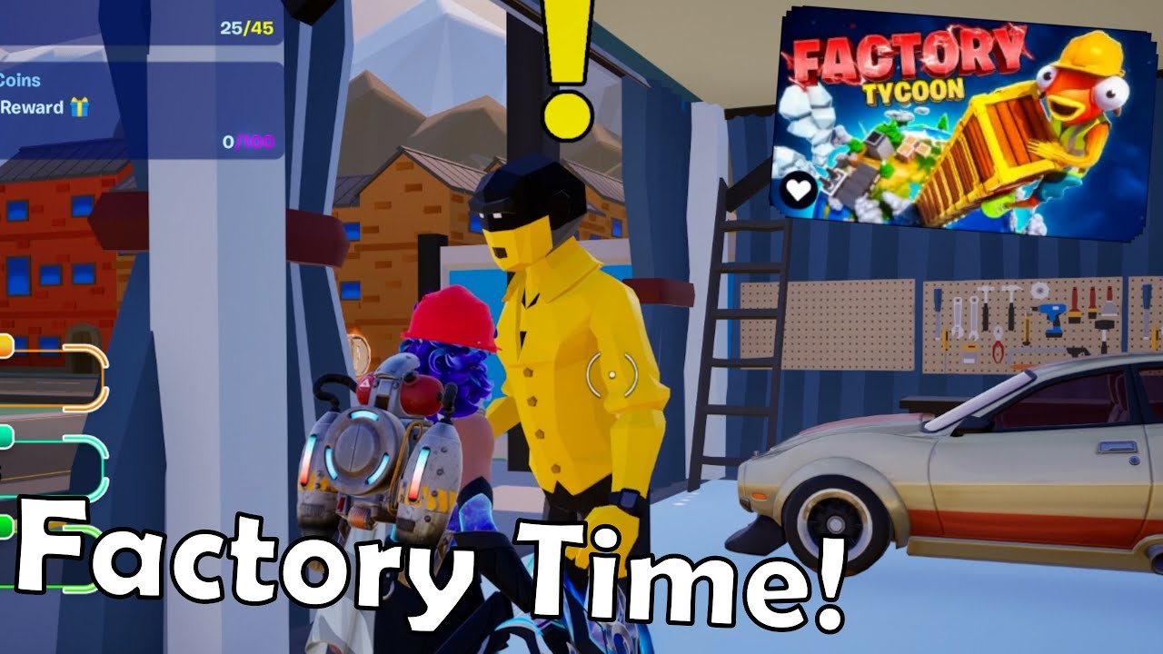 Factory Tycoon (8843-9969-7948) Fortnite - Creative Map - Chapter 5 ...