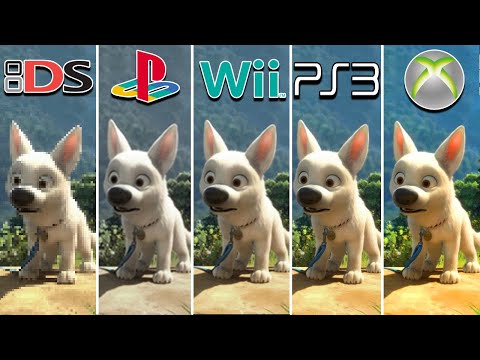 Disney Bolt (2008) NDS vs PS2 vs Wii vs PS3 vs XBOX 360 (Which One is Better?)