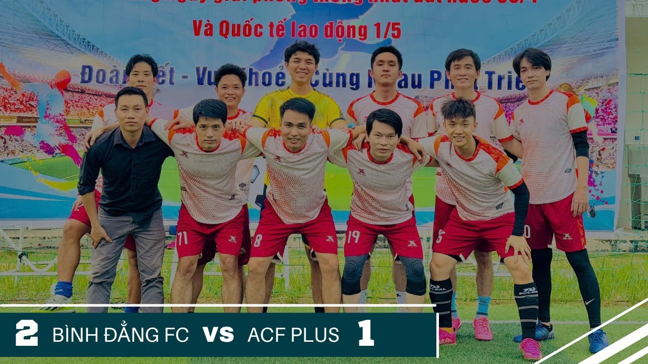 BÌNH ĐẲNG FC vs ACF PLUS | Men's Mini Football Tournament 2025 Saigon ...