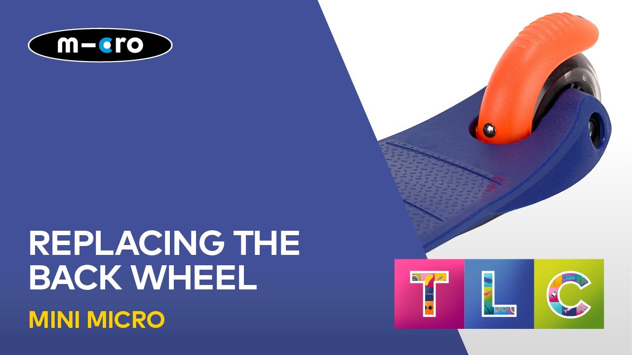 Replacing the Mini Micro Back Wheel - YouTube