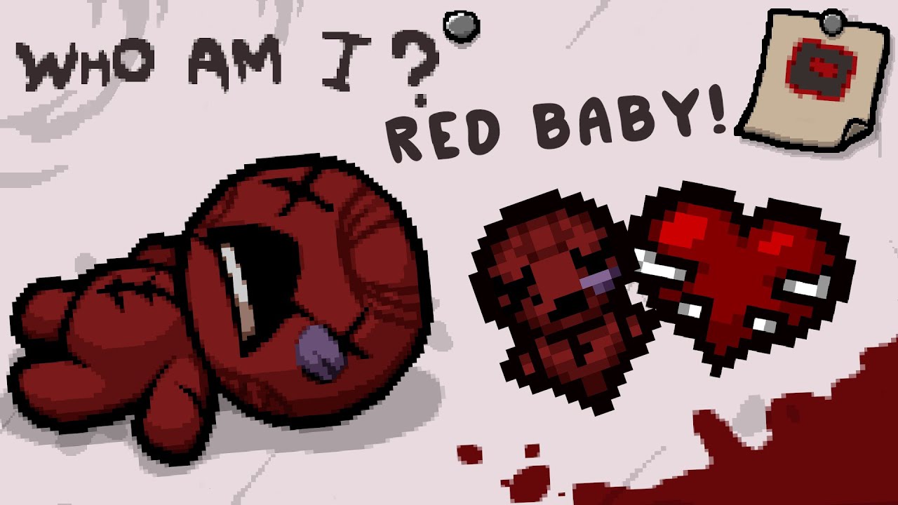 WHO IS RED BABY(!!!)? - Repentance Modded Character Showcase - YouTube