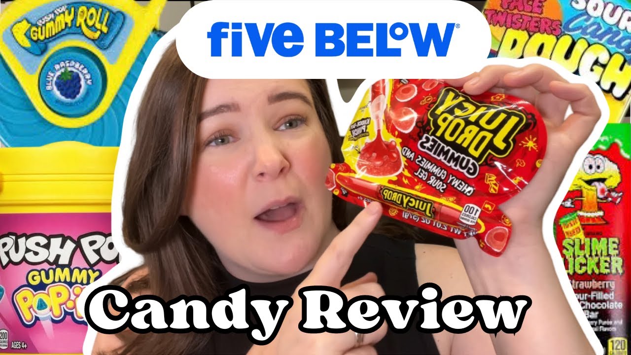 Five Below Candy Review! - YouTube