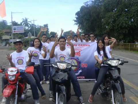 58th Anniversary in town of Bansalan, Gammakins Parade.... - YouTube