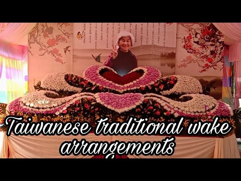 Taiwanese traditional wake arrangements #beautiful #elegant # ...