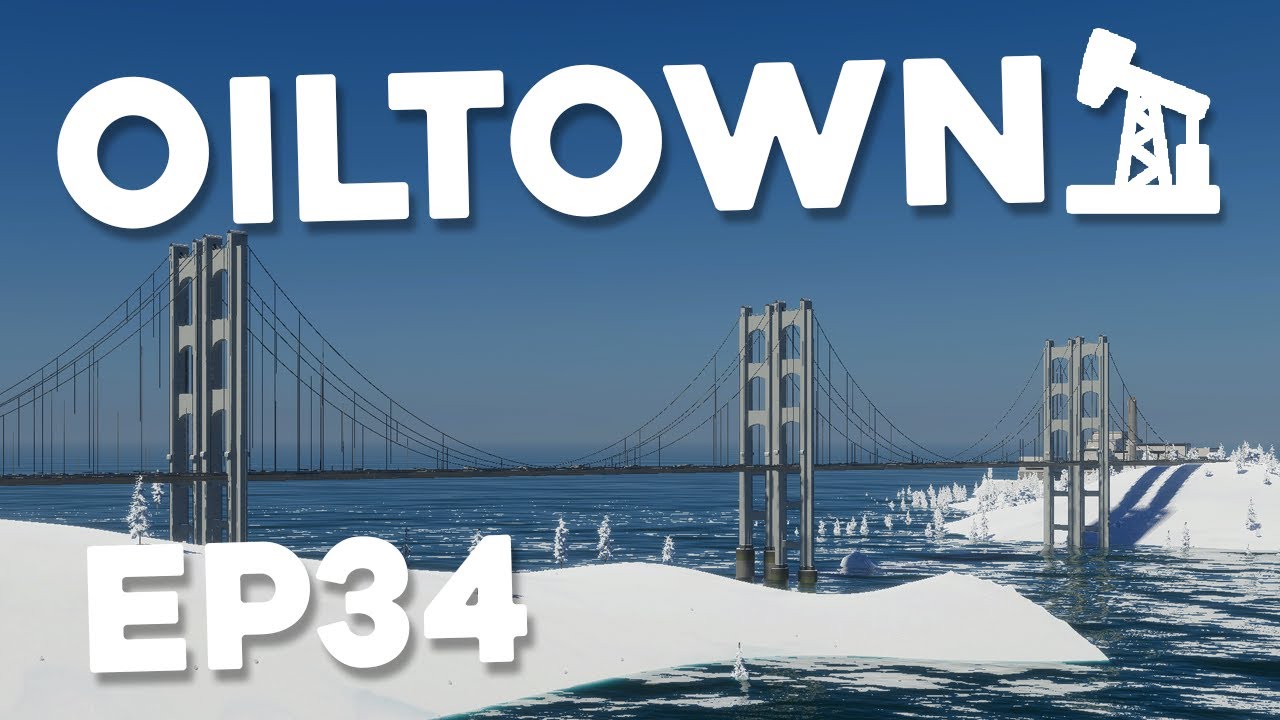 HUGE HIGHWAY BRIDGE - Cities Skylines 2 OilTown #34 - YouTube
