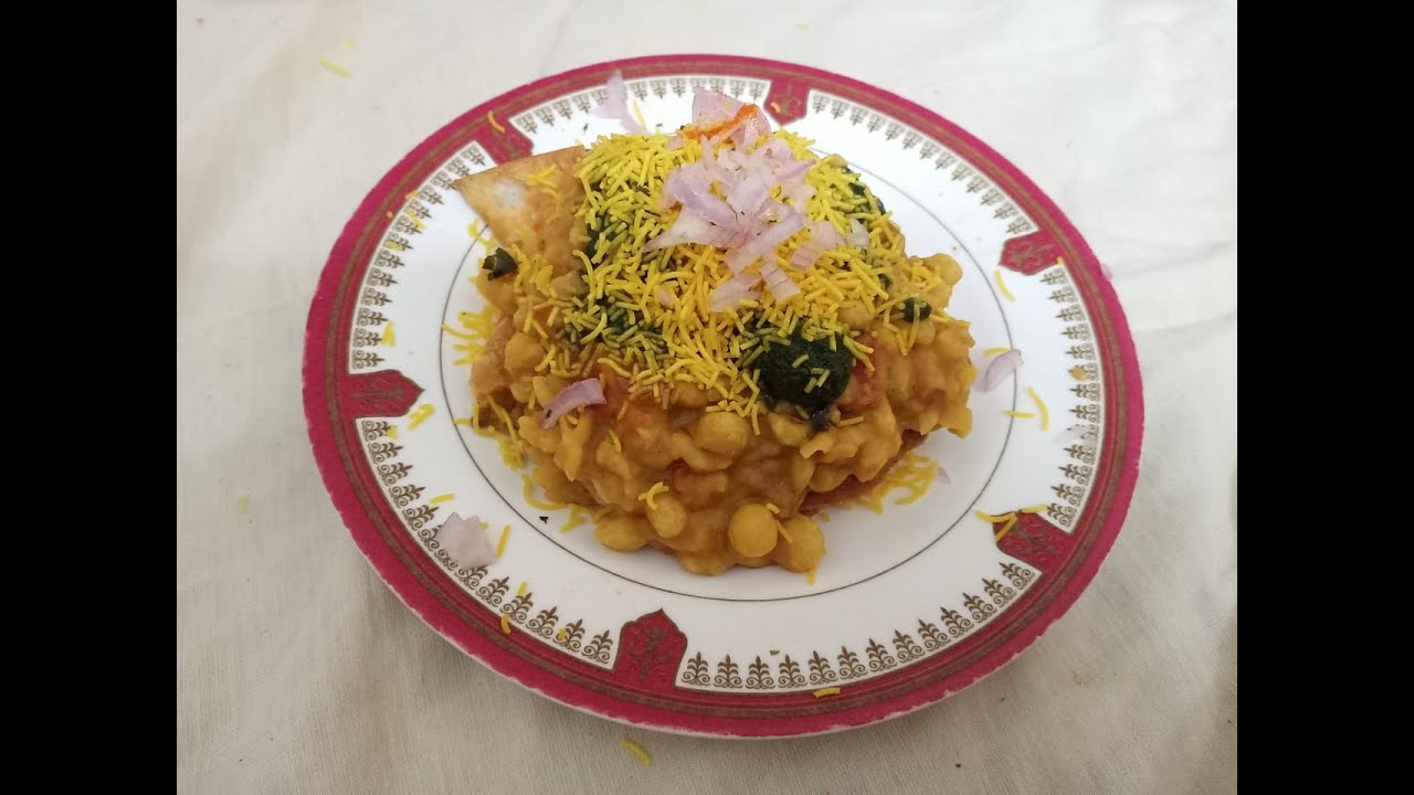 Samosa Chaat With Ragda Recipe | How To Make Channa Samosa Recipe ...