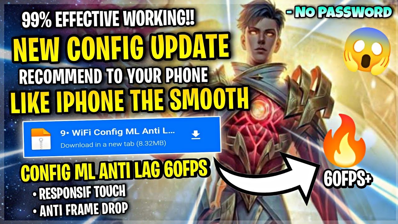 Update Config Ml Anti Lag 60 Fps Extreme Smooth Ping Speed Patch Novaria Mobile Legends