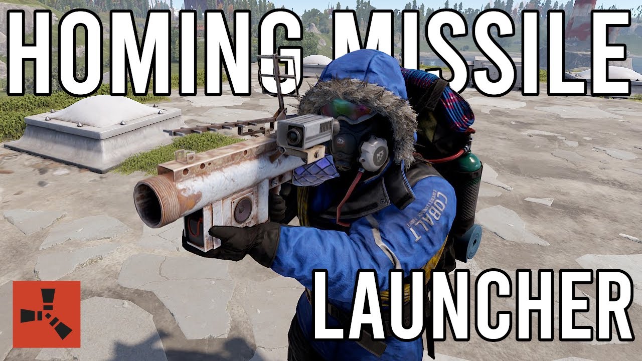 Homing Missile Launcher on Staging- Rust - YouTube