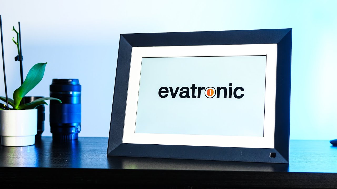 Evatronic Digital Photo Frame 10.1 Review | A Very Crisp Display - YouTube