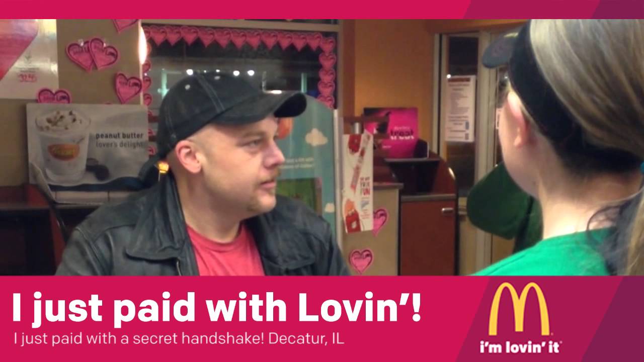 Pay with Lovin' SECRET HANDSHAKE edition - Decatur, IL - YouTube