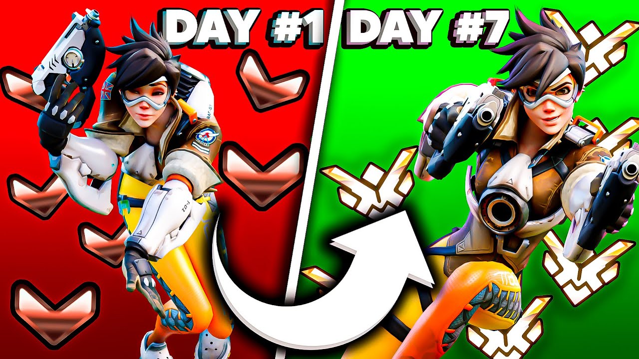 How I Became the World's Best Tracer in 7 Days (Overwatch) - YouTube