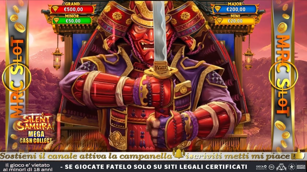 GIOCHIAMO.. SILENT SAMURAI MEGA CASH COLLECT -CI SALVA SUL FINALE ..MRC ...