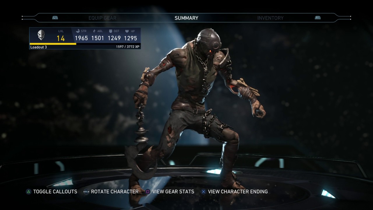 Injustice 2 Scarecrow Loadouts (My Current) - YouTube