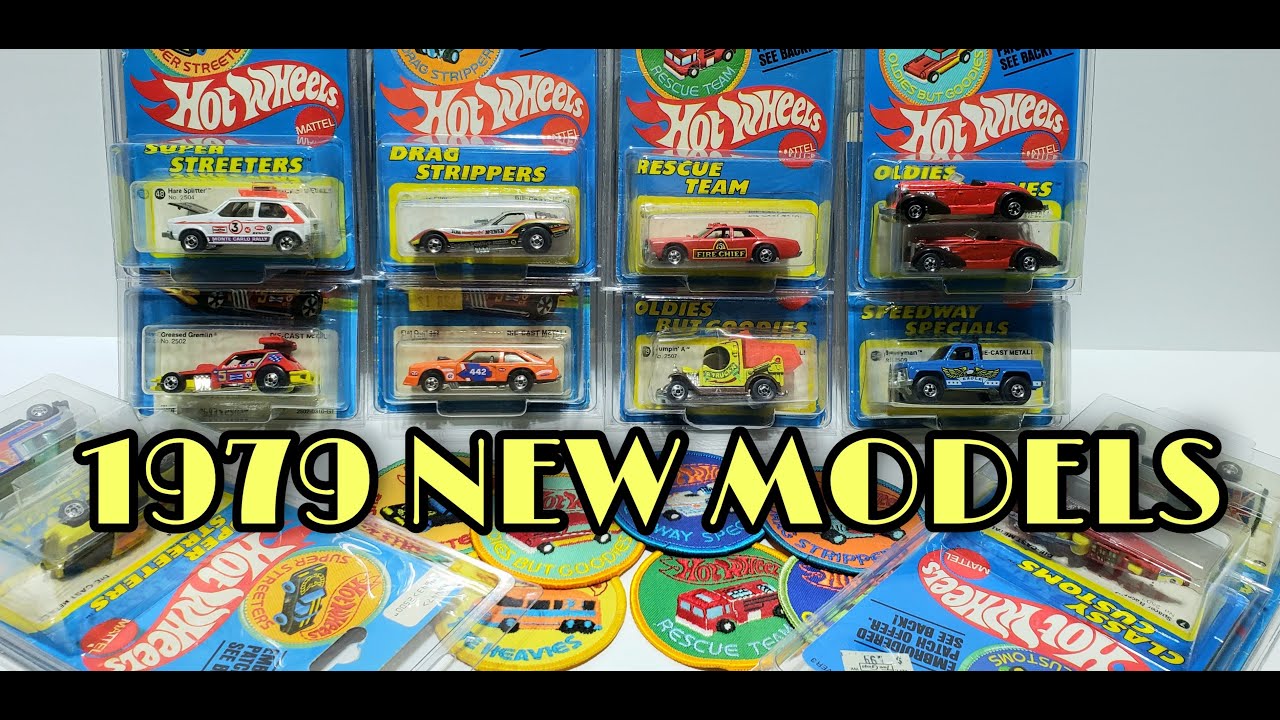 1979 HOT WHEELS NEW MODELS ON PATCH CARD - YouTube
